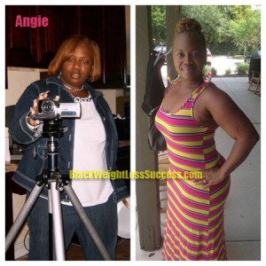 Angie lost over 65 pounds | Black Weight Loss Success