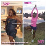 Precious lost 107 pounds | Black Weight Loss Success