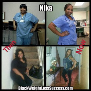 Nika lost 79 pounds | Black Weight Loss Success