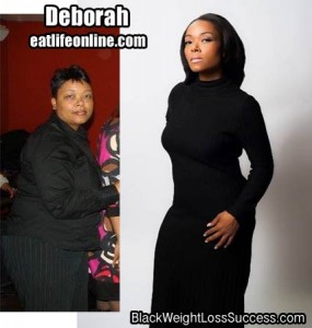 Deborah lost 89 pounds | Black Weight Loss Success