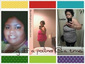Leslie lost 183 pounds | Black Weight Loss Success