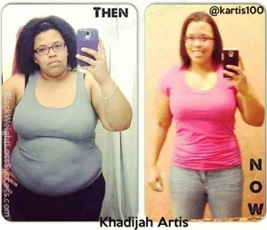 Update: Khadijah lost 103 pounds | Black Weight Loss Success