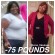 Christal lost 75 pounds | Black Weight Loss Success