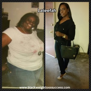 Lateefah lost 106 pounds | Black Weight Loss Success