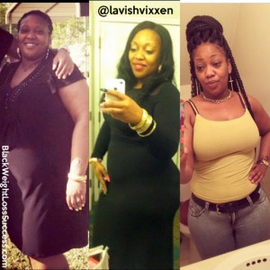 Stareka lost 116 pounds | Black Weight Loss Success