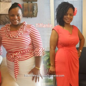 Tiffanie lost 68 pounds | Black Weight Loss Success
