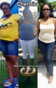 Chernika lost 102 pounds | Black Weight Loss Success