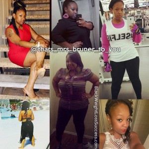 Quana lost 68 pounds | Black Weight Loss Success