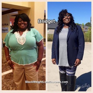 Bridget lost 63 pounds | Black Weight Loss Success