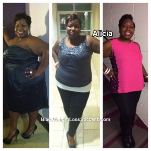 Alicia lost 131 pounds | Black Weight Loss Success