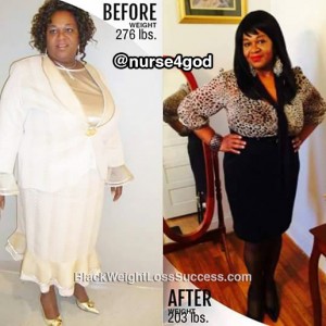 Kanika lost 73 pounds | Black Weight Loss Success