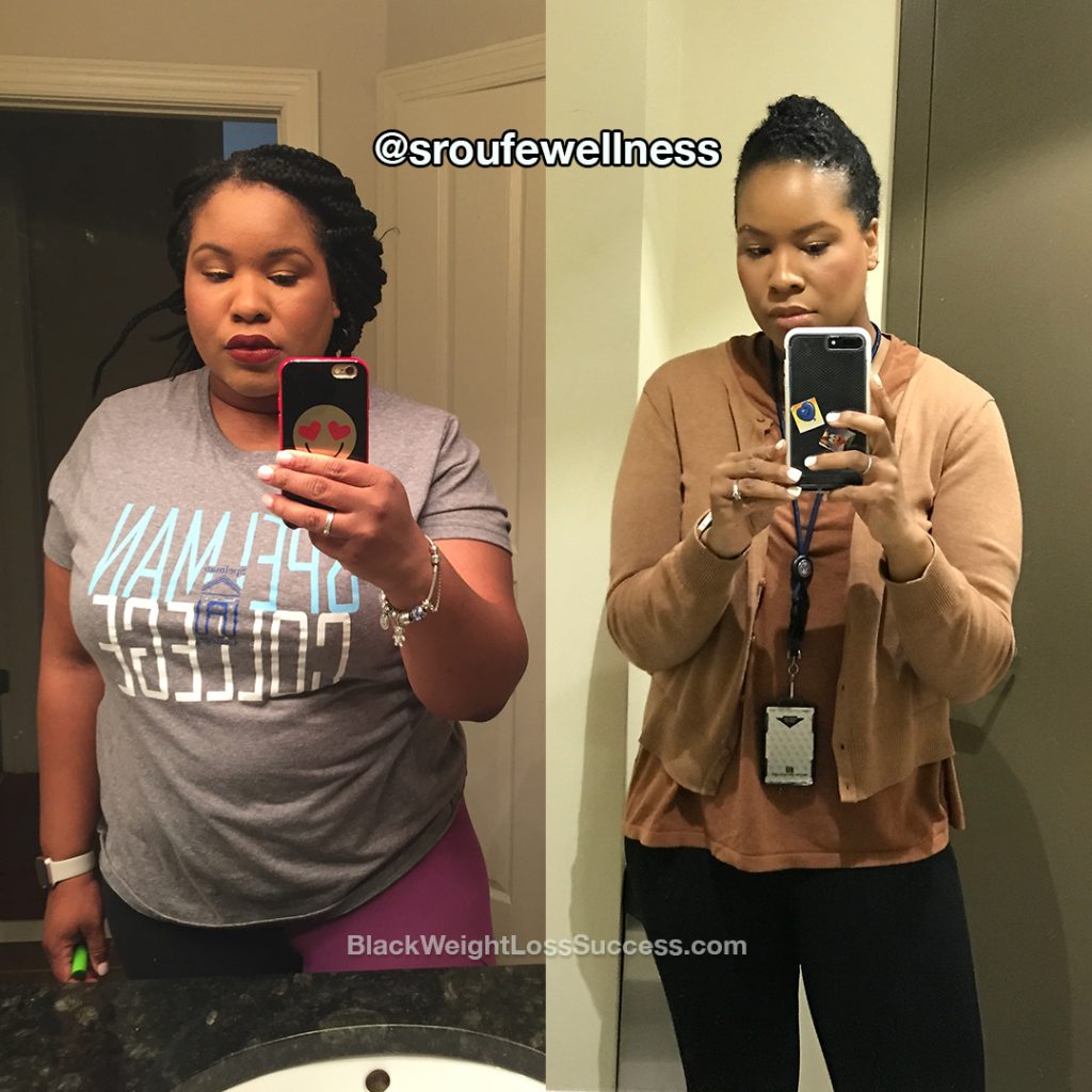 Lisa lost 66 pounds - Black Weight Loss Success