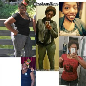 Korie lost 111 pounds | Black Weight Loss Success