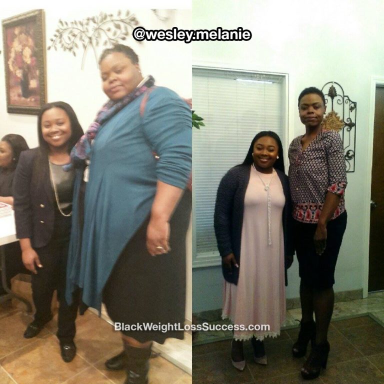 Melanie lost 228 pounds | Black Weight Loss Success