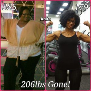 Anita lost 260 pounds | Black Weight Loss Success