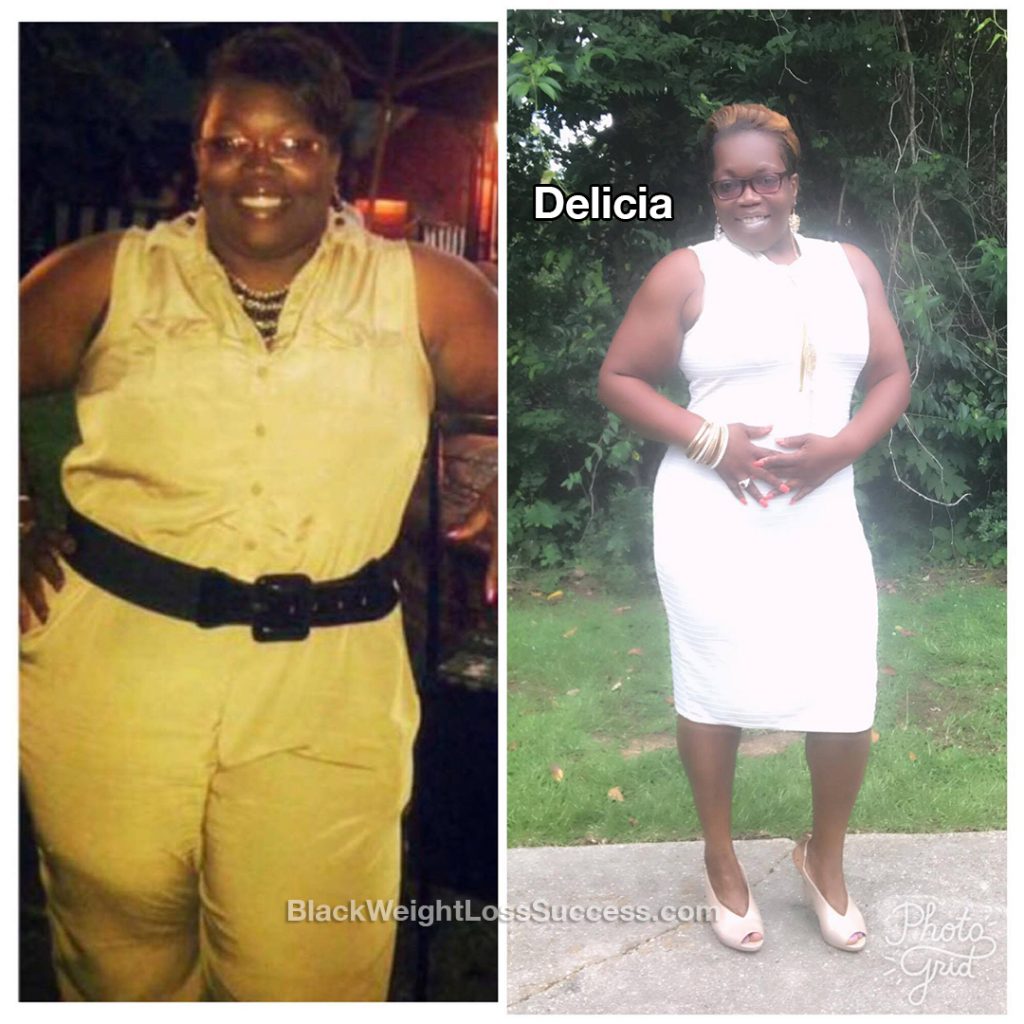 Delicia lost 103 pounds | Black Weight Loss Success