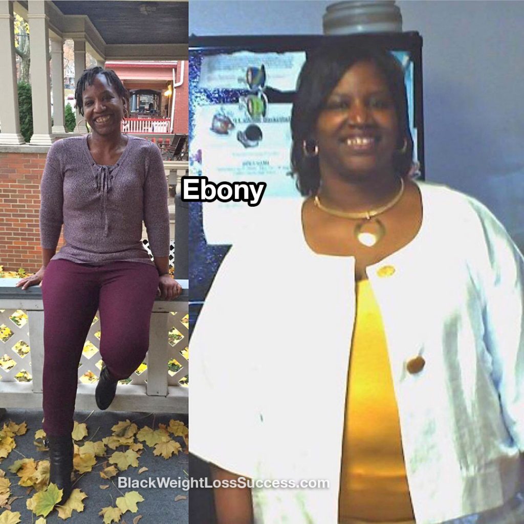 Ebony lost 116 pounds | Black Weight Loss Success