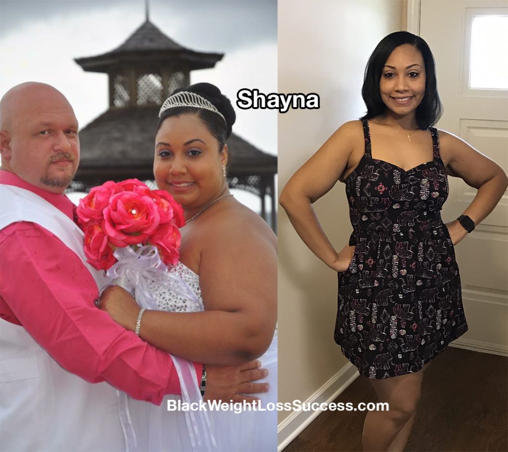 Shayna lost 107 pounds | Black Weight Loss Success