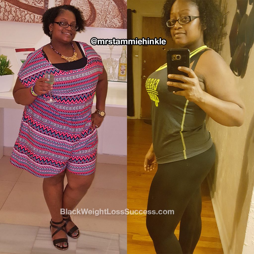 Tammie lost 66 pounds | Black Weight Loss Success