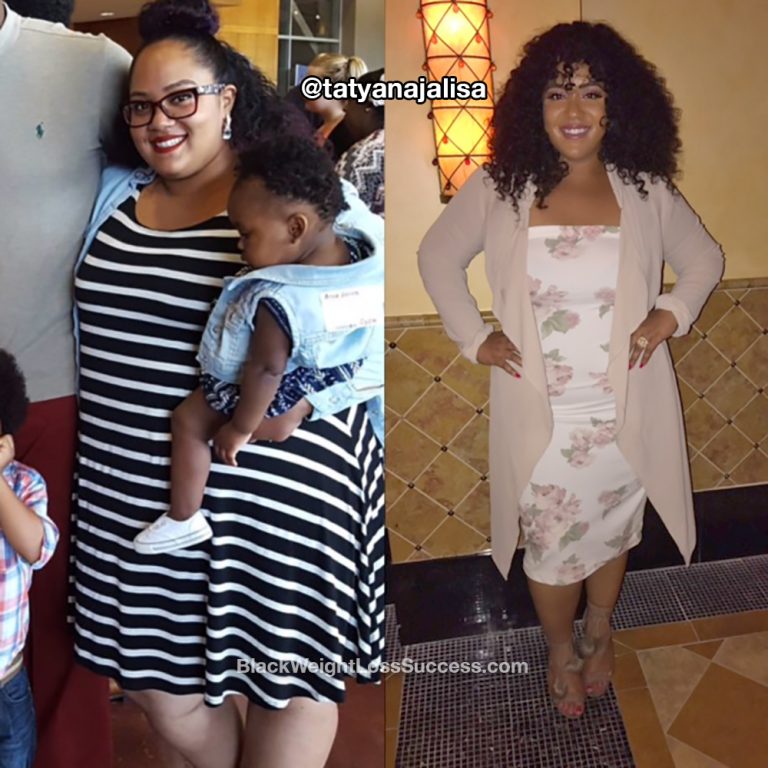 Tatyana lost 117 pounds | Black Weight Loss Success