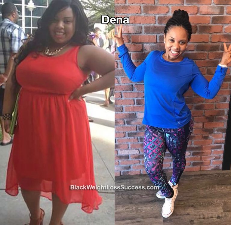 Dena lost 83 pounds - Black Weight Loss Success