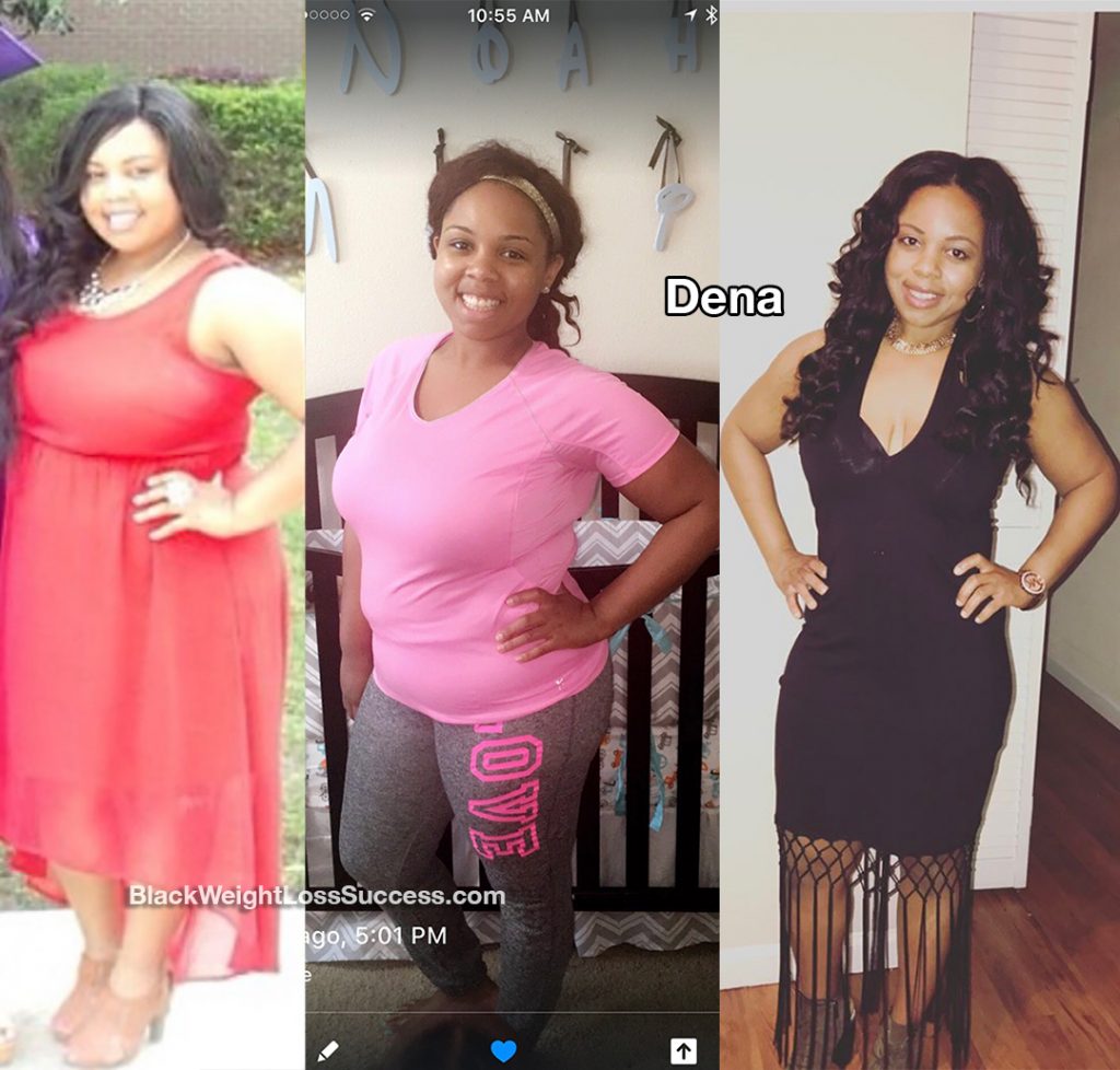 Dena lost 83 pounds - Black Weight Loss Success