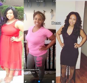Dena lost 83 pounds - Black Weight Loss Success