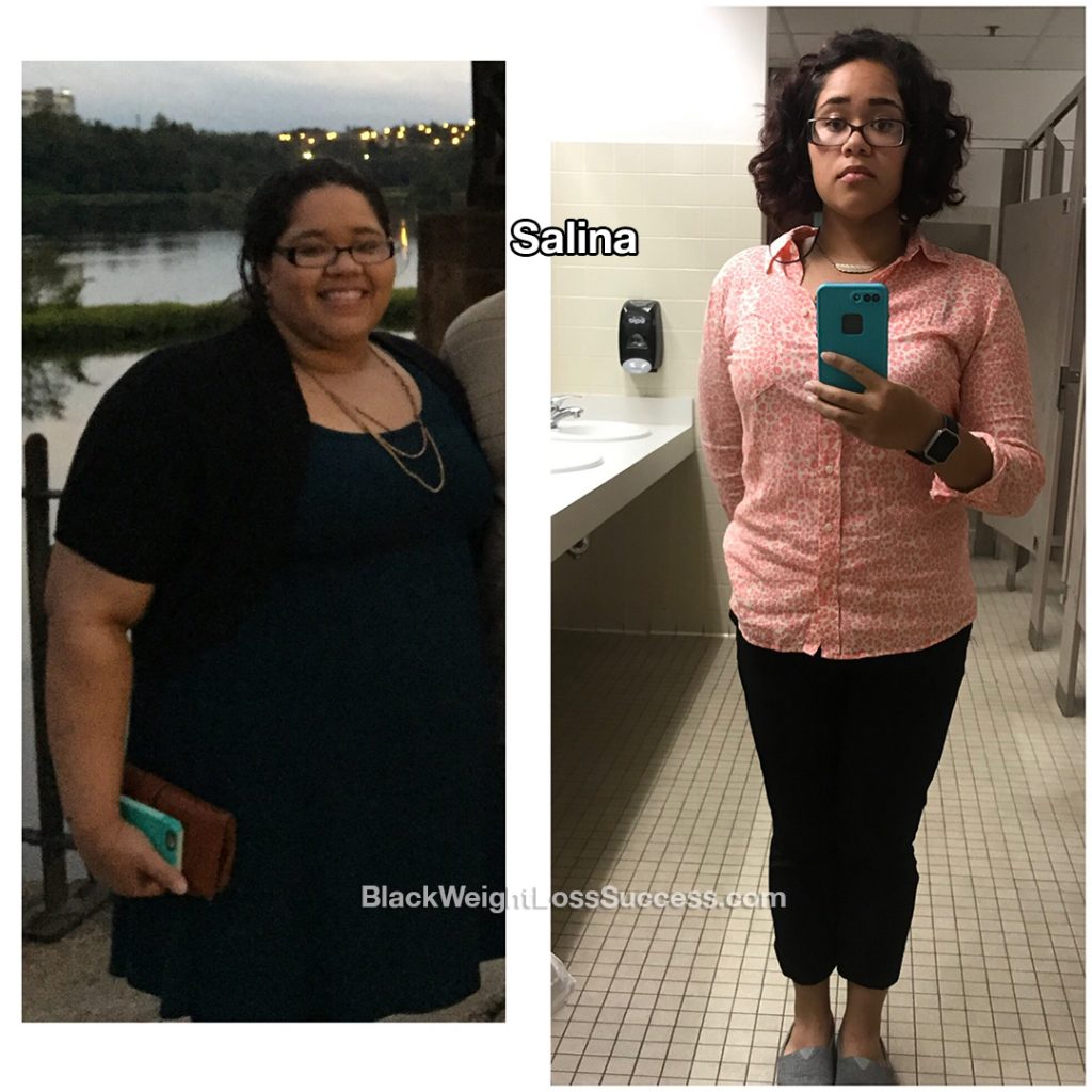 Salina lost 114 pounds | Black Weight Loss Success