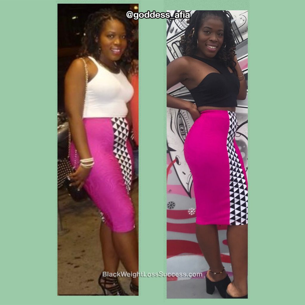 Natasha lost 65 pounds | Black Weight Loss Success
