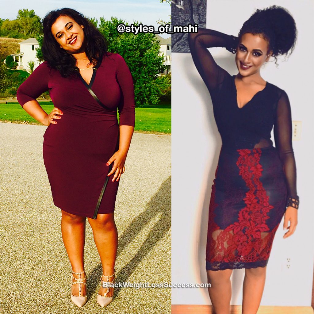 Mahlet lost 114 pounds | Black Weight Loss Success
