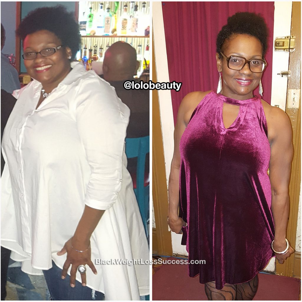 Lorinell lost 65 pounds | Black Weight Loss Success