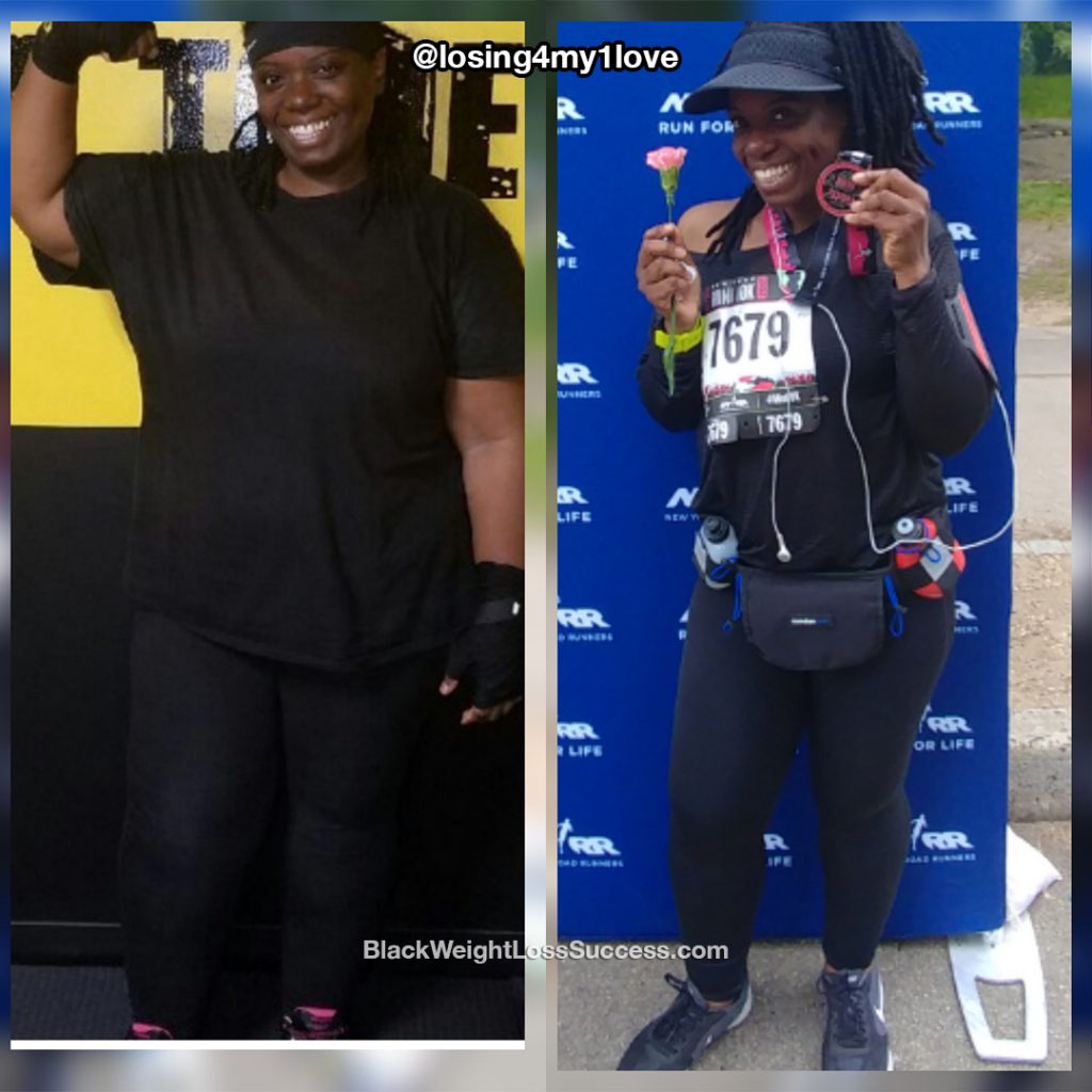 Marsha lost 110 pounds | Black Weight Loss Success