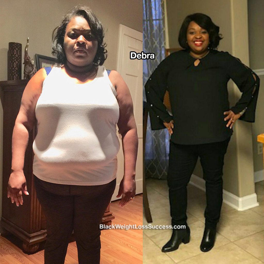 Debra lost 25 pounds - Black Weight Loss Success