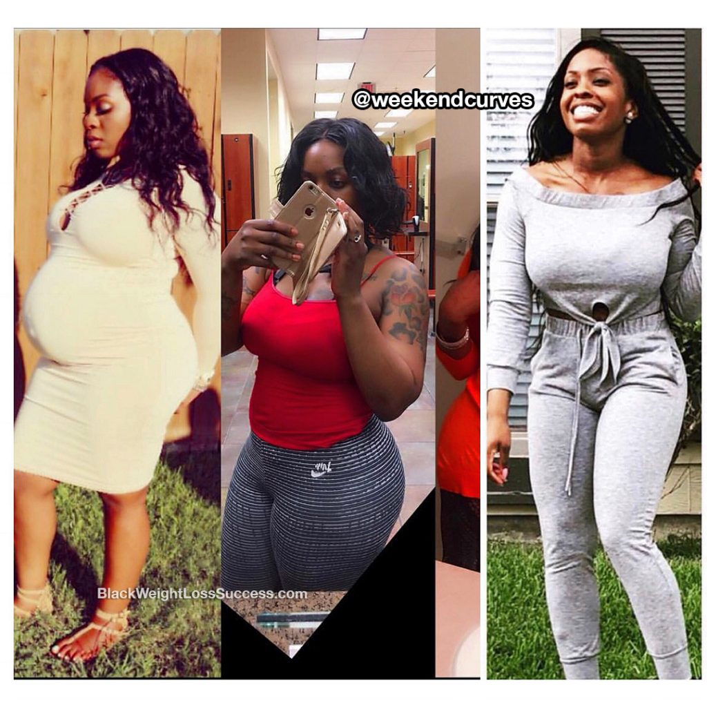Ashley lost 75 pounds - Black Weight Loss Success
