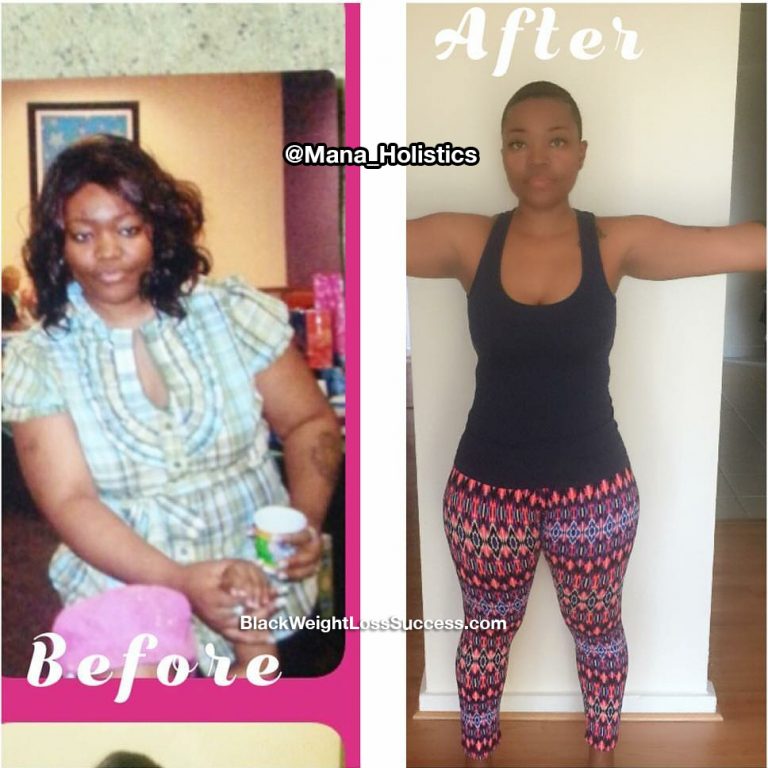 Keya lost 49 pounds - Black Weight Loss Success