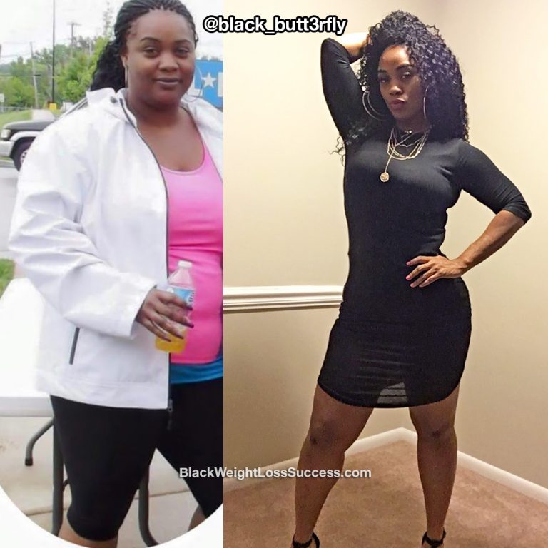 Tina lost 110 pounds | Black Weight Loss Success