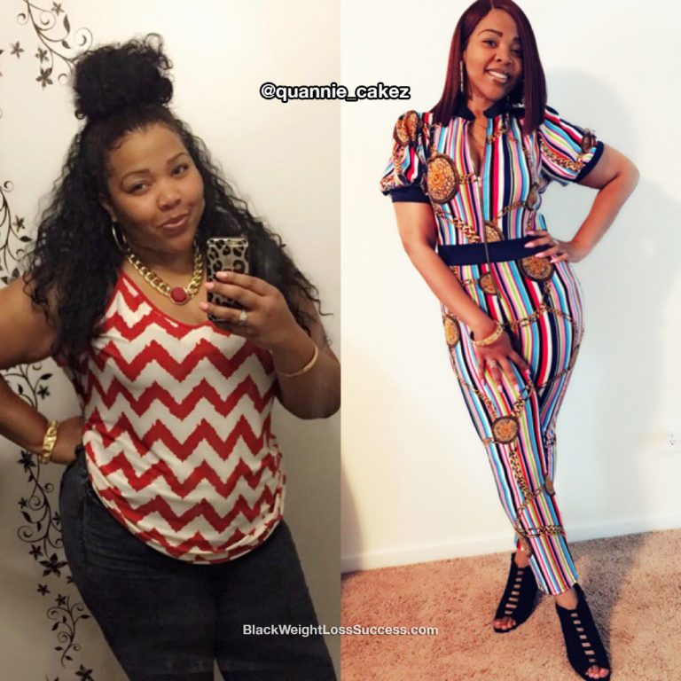 Shaquanna lost 107 pounds - Black Weight Loss Success