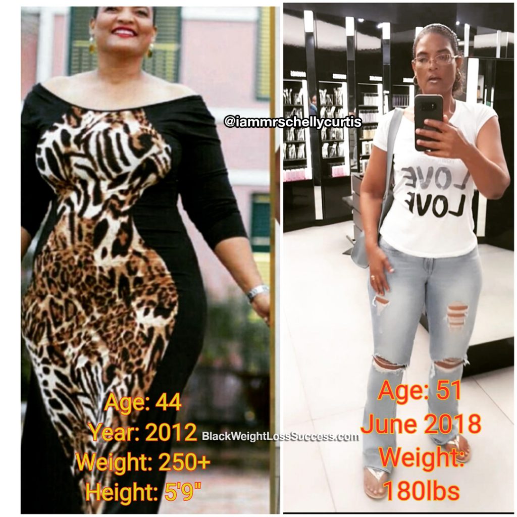 Michelle lost 83 pounds - Black Weight Loss Success