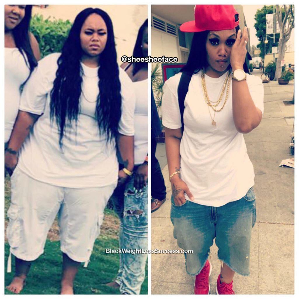 Sheena lost 142 pounds - Black Weight Loss Success