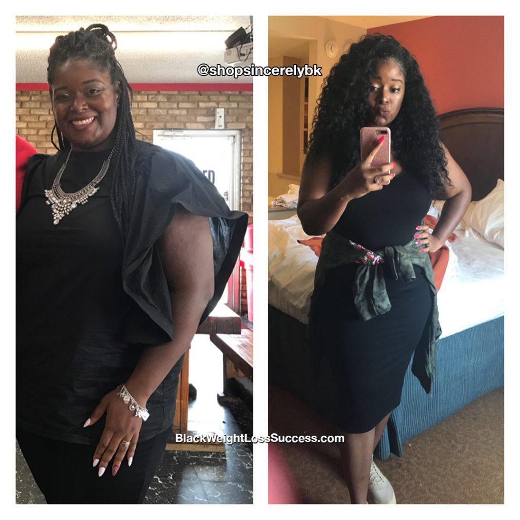 Brandy lost 36 pounds | Black Weight Loss Success