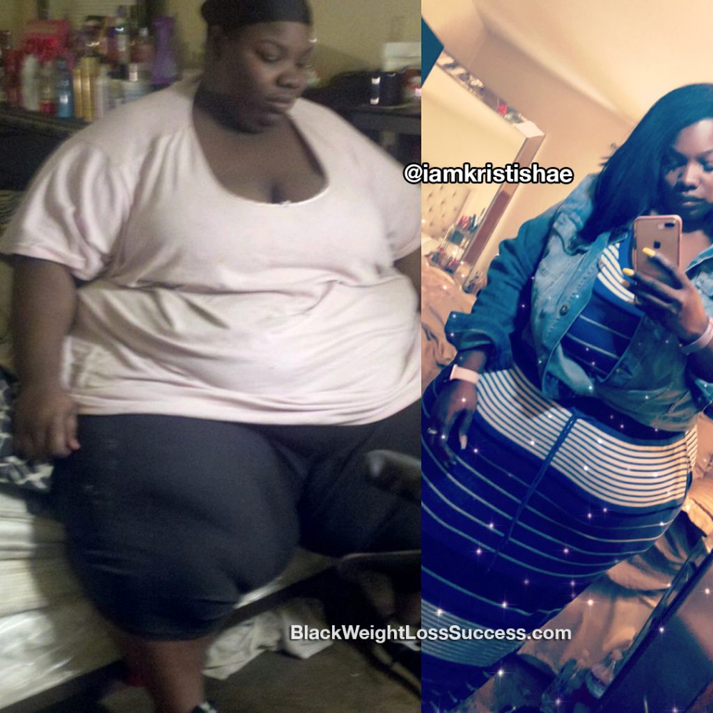 Kristi lost 230 pounds - Black Weight Loss Success