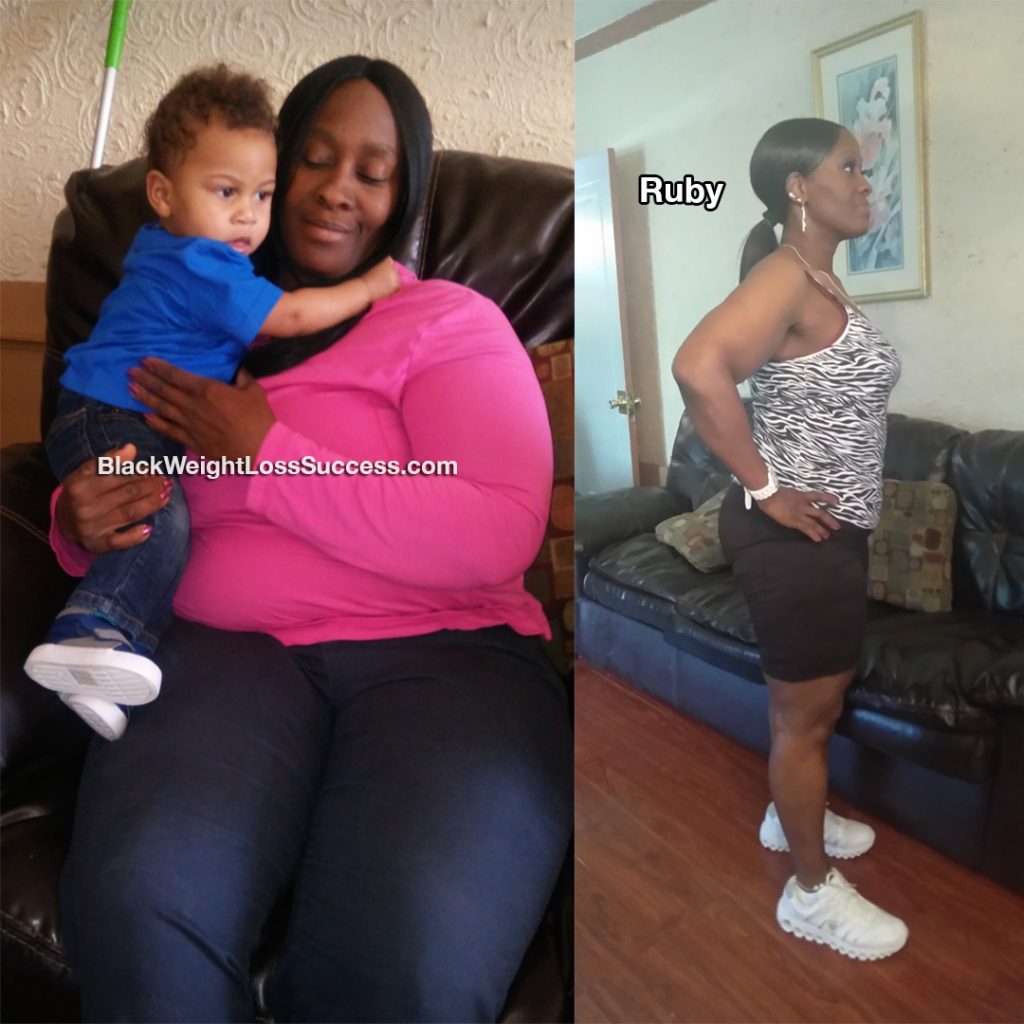 Ruby lost 37 pounds - Black Weight Loss Success