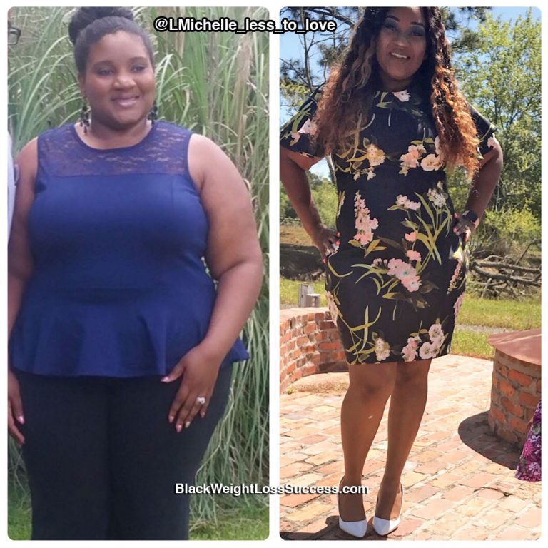 Lindsey lost 73 pounds - Black Weight Loss Success