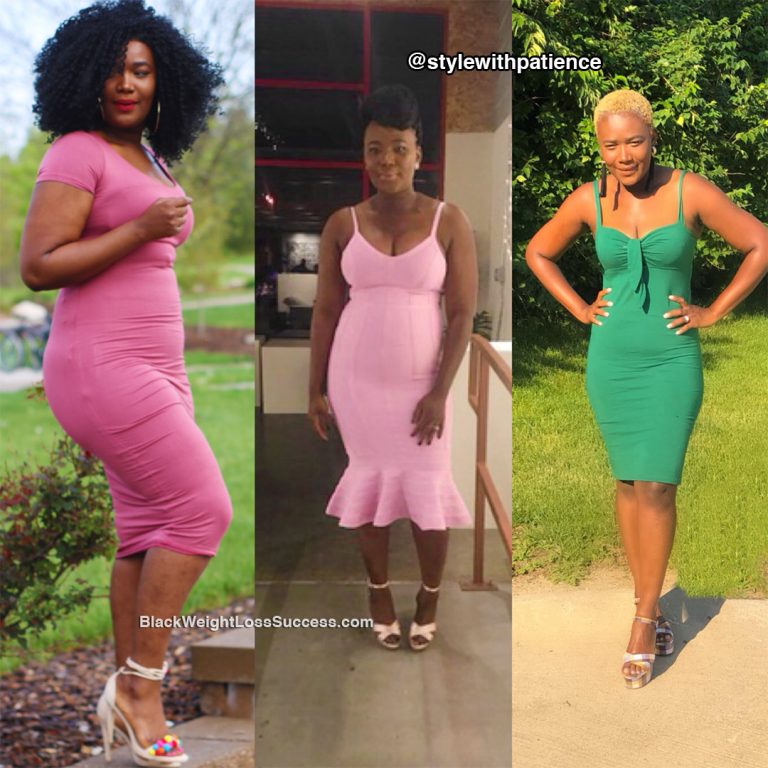 Patience lost 47 pounds - Black Weight Loss Success