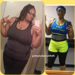 Poetess lost 142 pounds - Black Weight Loss Success