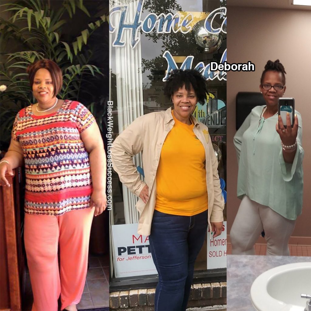 Deborah lost 114 pounds - Black Weight Loss Success