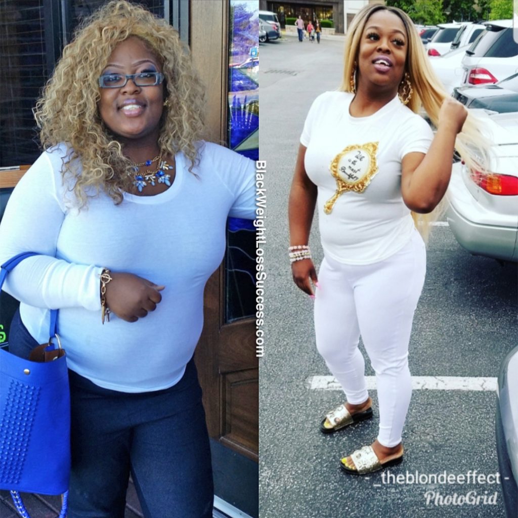 Brittany lost 85 pounds - Black Weight Loss Success