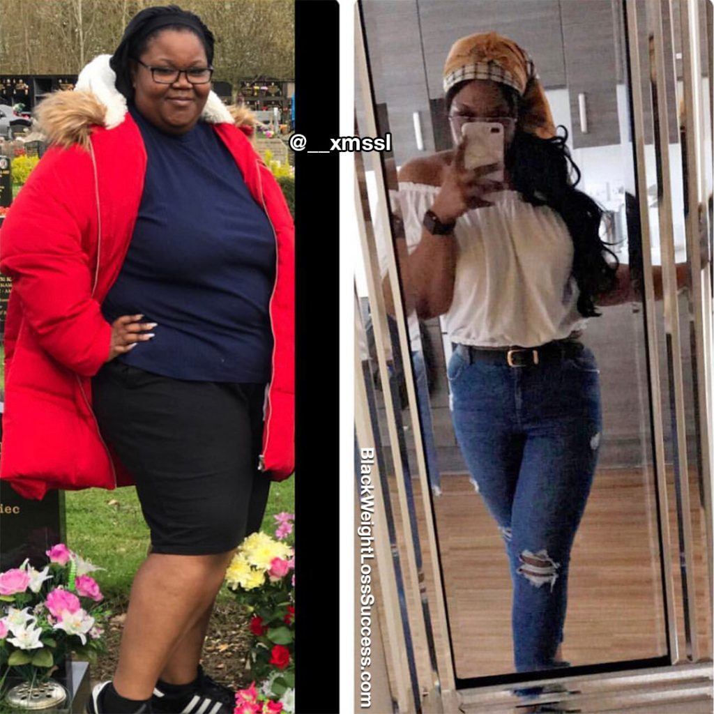 Shaneka lost 143 pounds - Black Weight Loss Success