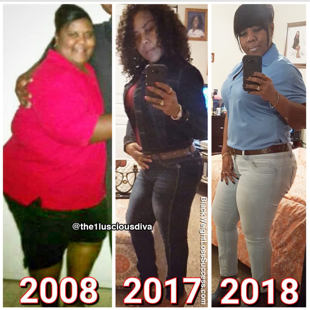 Amanda lost 167 pounds - Black Weight Loss Success