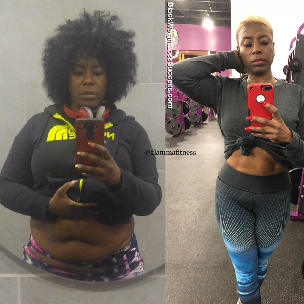 Robin lost 85 pounds - Black Weight Loss Success